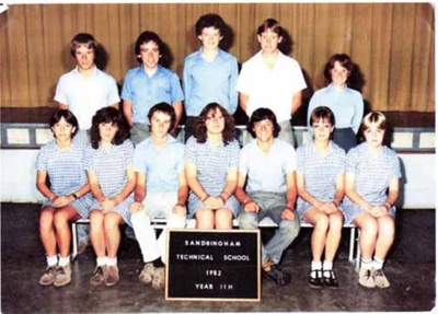 Sandringham Technical School Year 11H, 1982; 1982; P8529 | eHive