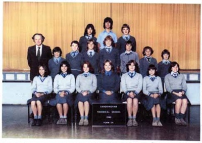 Sandringham Technical School Form 3A, 1980; 1980; P8527 | eHive