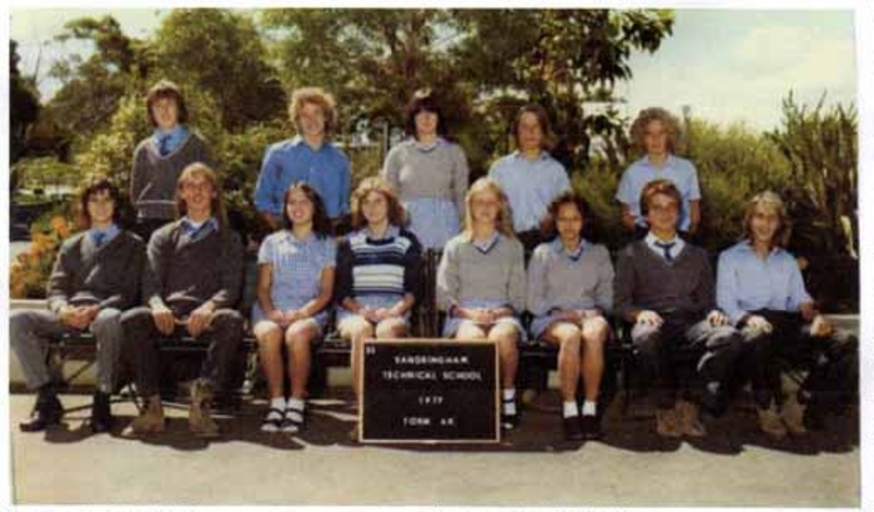 Sandringham Technical School Form 4K, 1977; 1977; P8532 | eHive