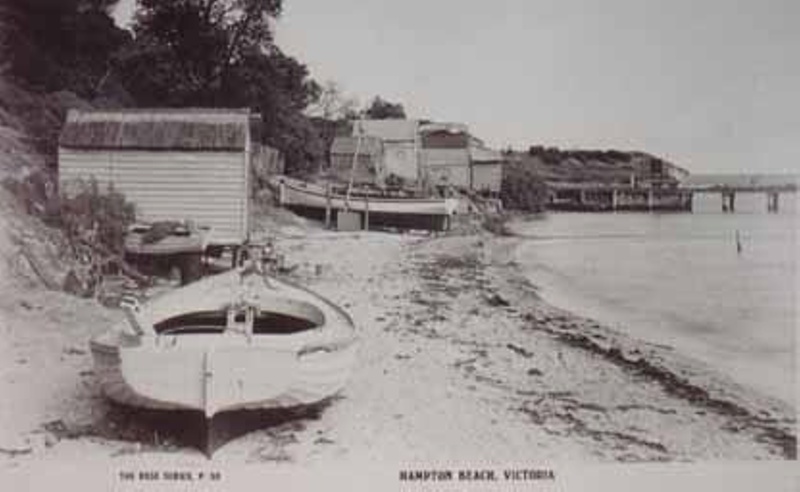 Hampton beach, Victoria; c. 1901; P1795 | eHive