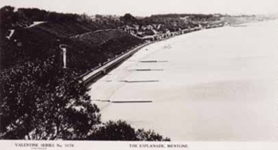 The Esplanade, Mentone; Victoria. Department of Public Works; 194 ...