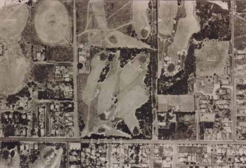 Aerial view of Sandringham; Victoria. Department of Lands and Survey ...