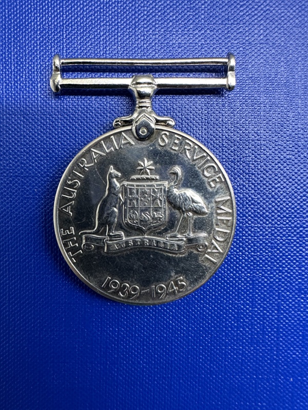 Australia Service Medal of Helen Elizabeth Quiney; 1945; OB0085 | eHive
