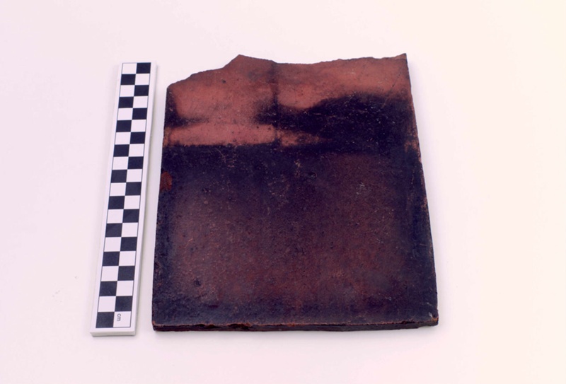 JCE Ruabon roof tile; J. C. Edwards, Ruabon; 1900-1905; WB.0009 | eHive
