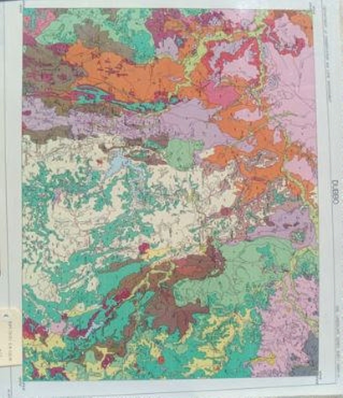 Maps of Dubbo Region and Forbes Region; Central Mapping Authority; 1971 ...