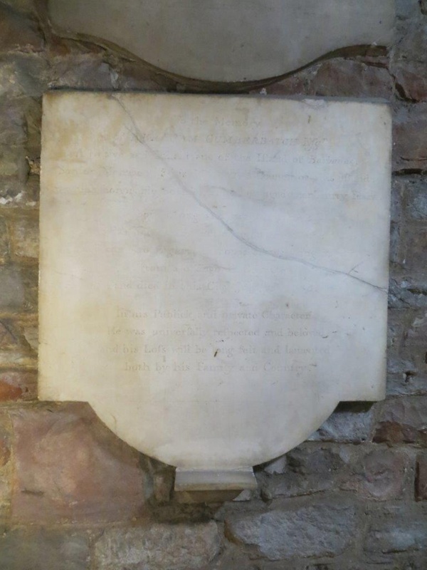 Cumberbatch, Abraham, d. 1785; BRSBC.M346 | eHive