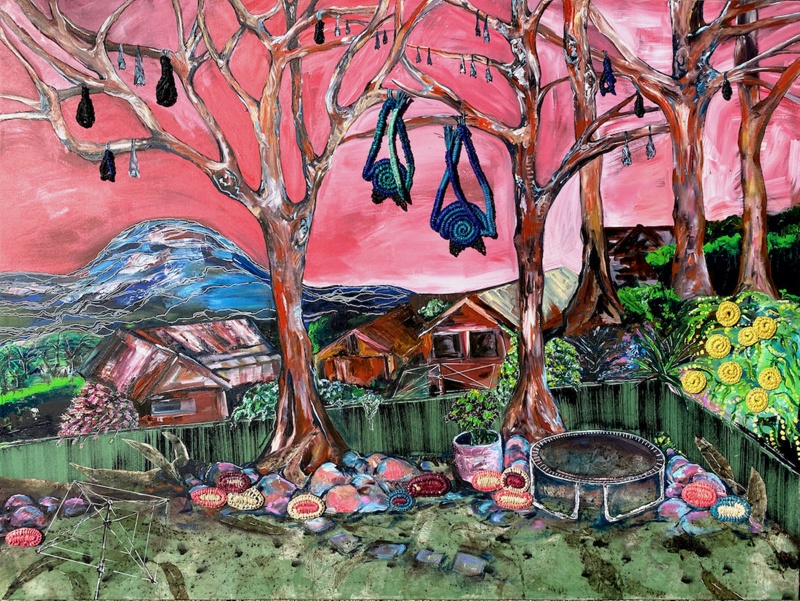 matjam bagin tja (Flying Fox in the twilight); Keft, Virginia; 2023 ...