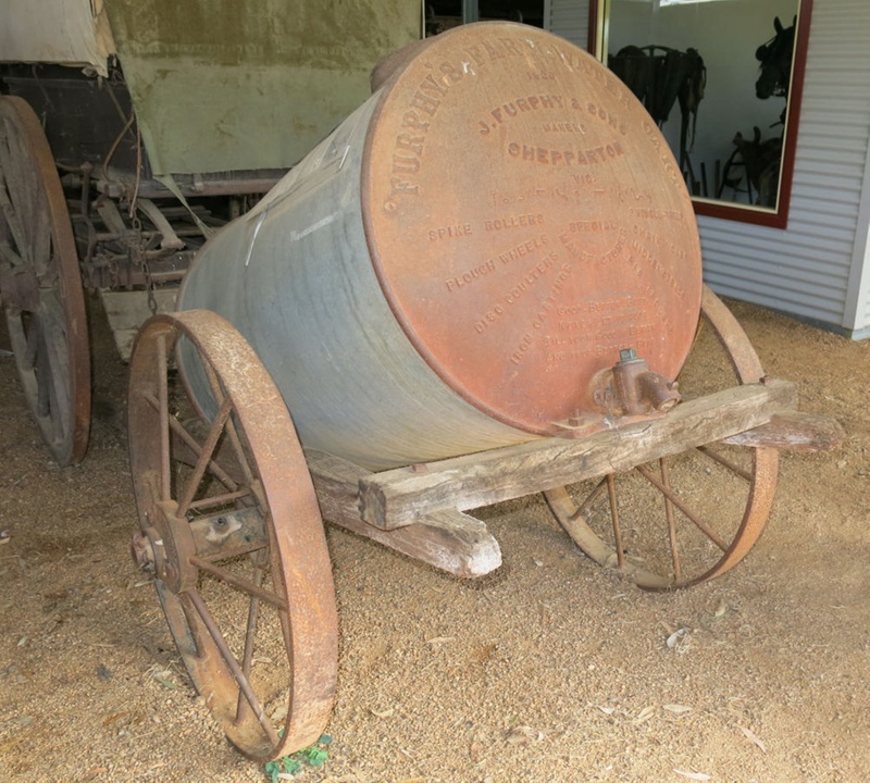 Farm water cart; J. Furphy & Sons; 1920; 1966.25.1-.2 | eHive