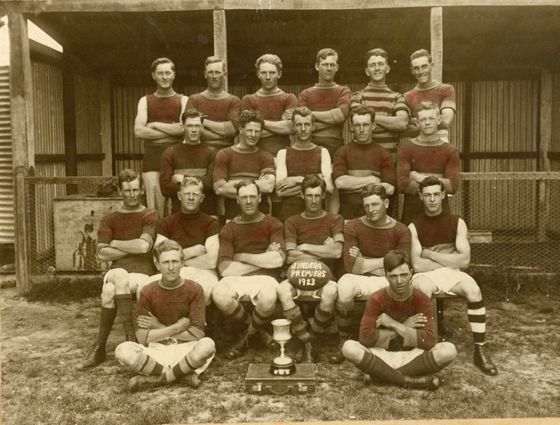 Photograph - Jindera Football Club; 1923; 1966.21 | eHive