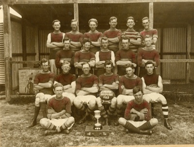 Photograph - Jindera Football Club; 1923; 1966.21 | eHive