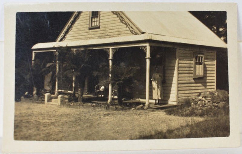 Tarella Cottage and woman.; 1616 Q14 | eHive