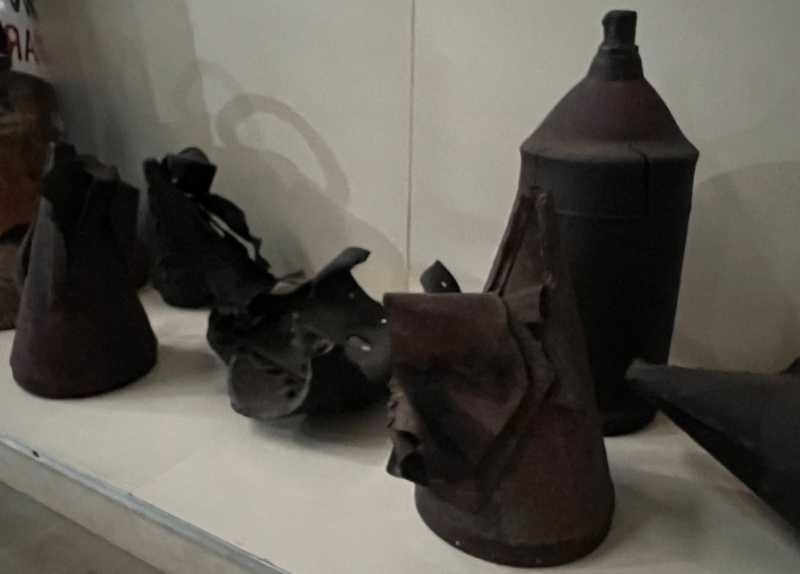 9 Japanese Bomb Fragments from Bombing of Darwin, 19 Feb 1942, and ...