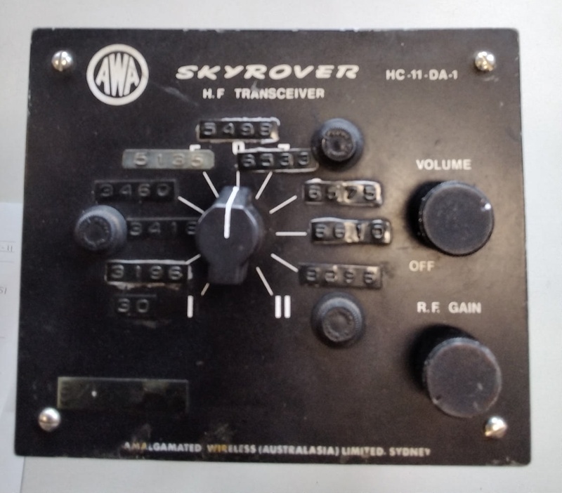 AWA Sky Rover H.F Transceiver; Amalgamated Wireless (Australasia ...