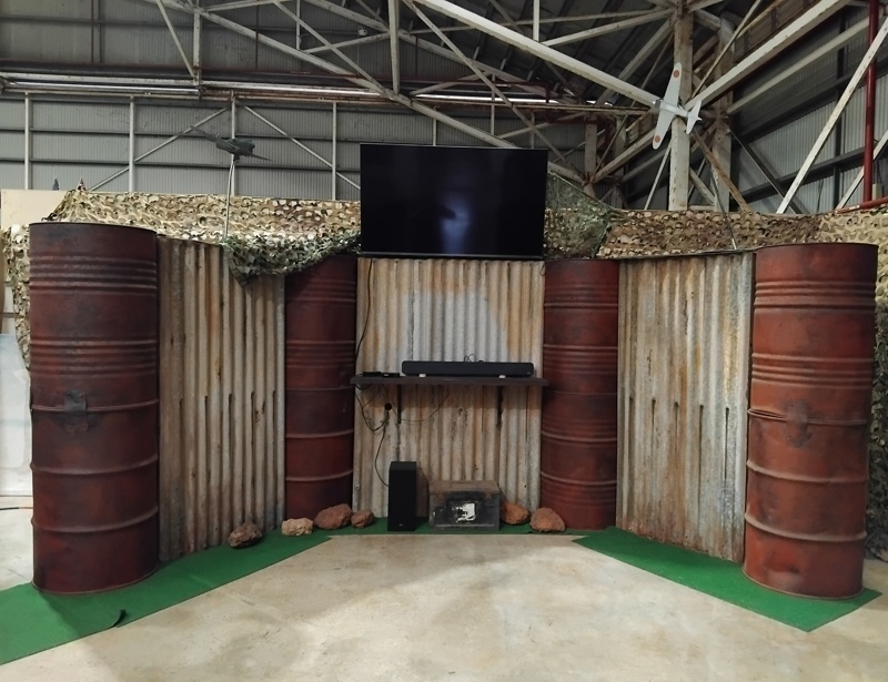 Gallon Drum Display; 2024.557 | eHive