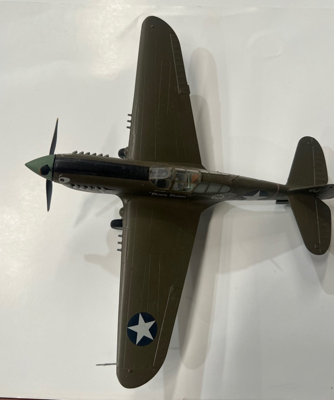 Model of Kittyhawk 1/48 moulded plastic ; Tony Simons; 2024.410 | eHive