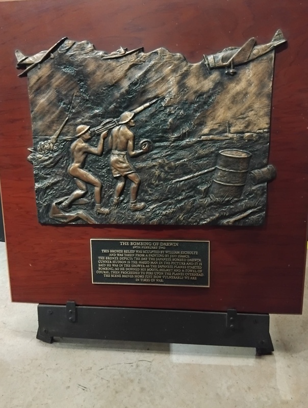 Bombing of Darwin Plaque; 2024.559 | eHive