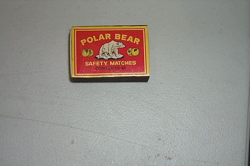 Polar Bear matchbox (1); 00035_Prop | eHive