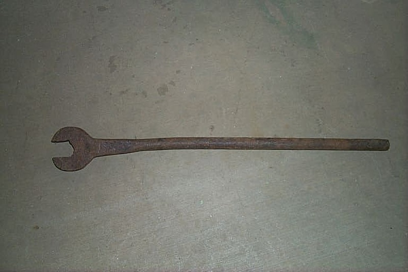 Spanner, large, railway; 09613 | eHive