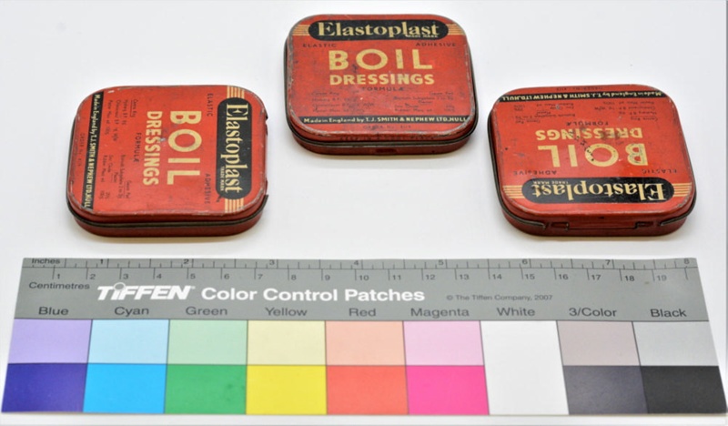 Elastoplast Boil Dressing Tins; No Date; BH1231 | eHive