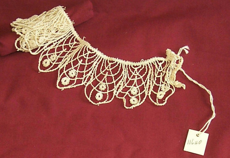 Lace, cream Crochet Edging (hand); 11640 | eHive