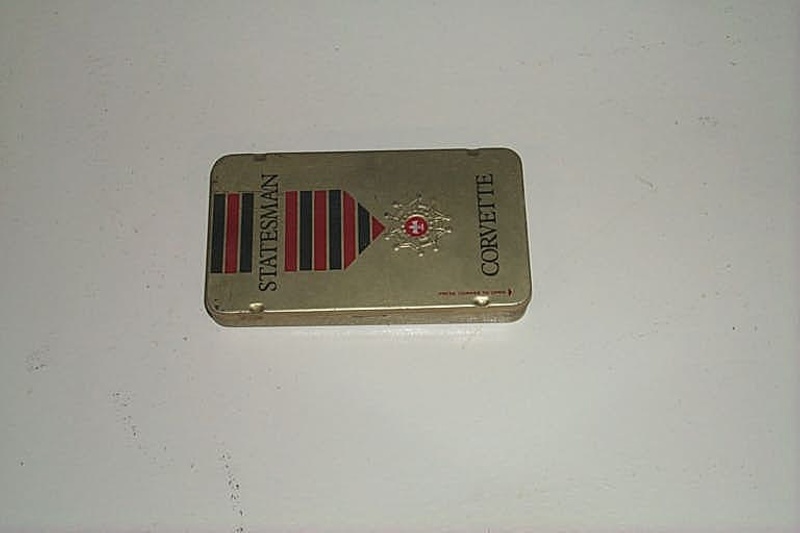 Cigar tin, Small, (1), Statesman; 00286_Prop | eHive