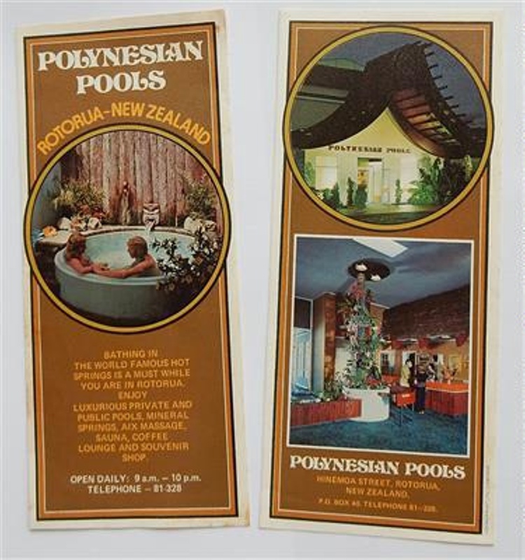 Tourist Brochure Polynesian Pools; BH2813 | eHive