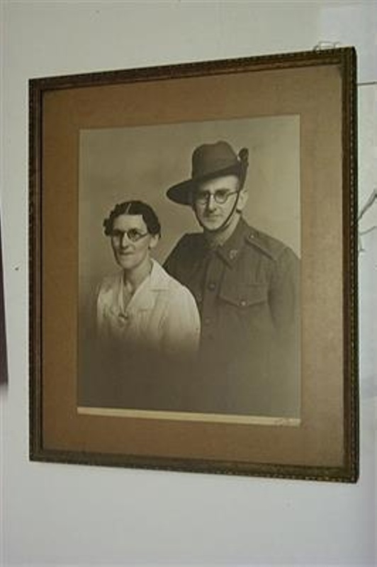 Portrait Jack And Mary Ferris WWII; No Date; BH1006 | eHive