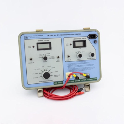 RED PHASE C.T. INSTRUMENTS SECONDARY LOOP TESTER; Red Phase Instruments ...