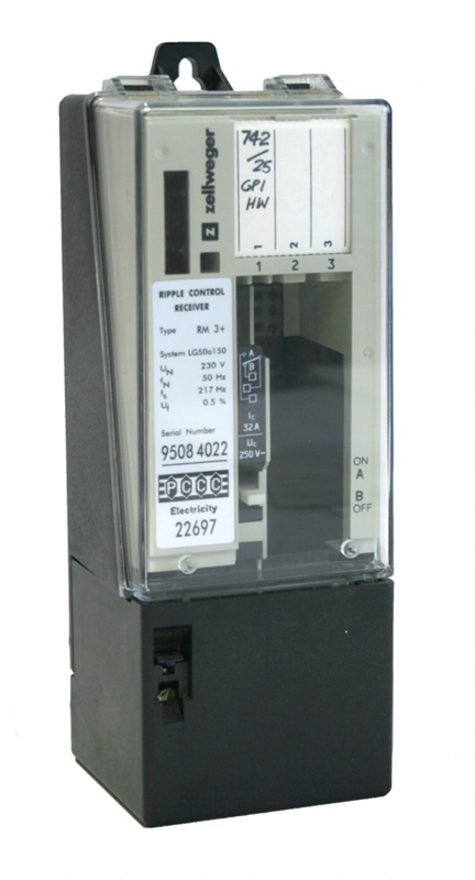 ZELLWEGER 2 CHANNEL RIPPLE CONTROL RECEIVER [AUDIO FREQUENCY RELAY ...