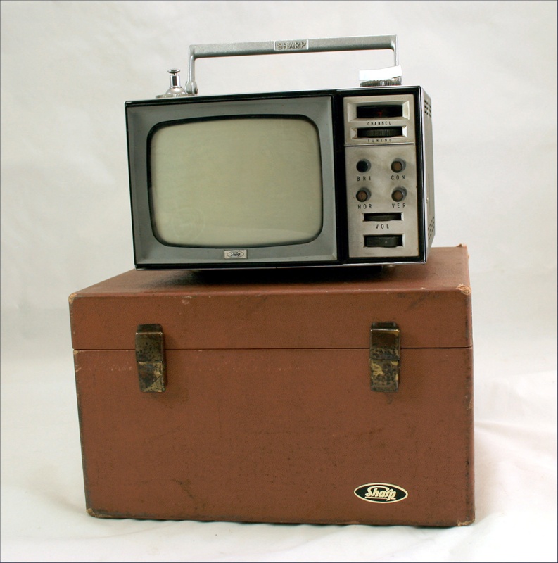 SHARP PORTABLE TELEVISION, C1955; Sharp; c1955; TPSM919 | eHive