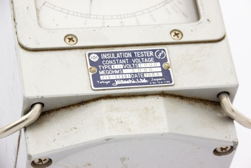 HITACHI INSULATION TESTER; Hitachi; 1960; TPSM1356 | eHive